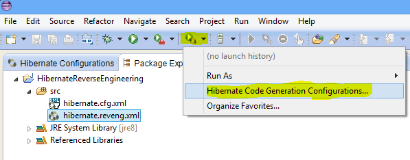 Hibernate Automatically Create Java Pojo Classes From Database Tables In Eclipse Codeseniorcom